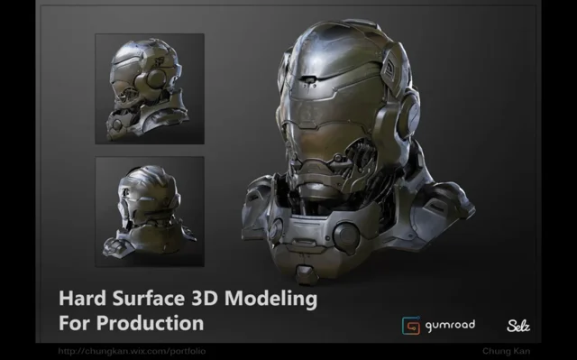 3D Hard Surface Modeling : Techniques and Distinctions